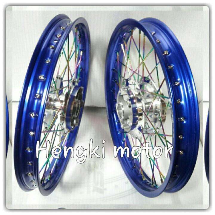 velg MX king jari2 warna biru | Lazada Indonesia