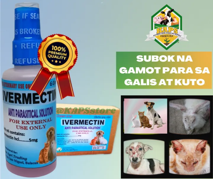 Spray for Mange | parasite | mites | lice for Rabbits | Dogs | Cats ...