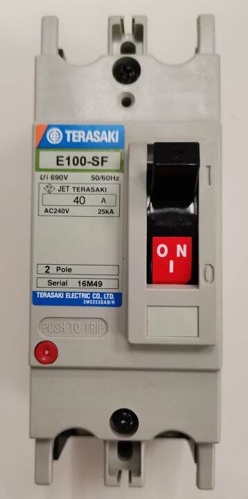 TERASAKI TEMBREAK 2 E100-SF 40A 2P | Lazada PH