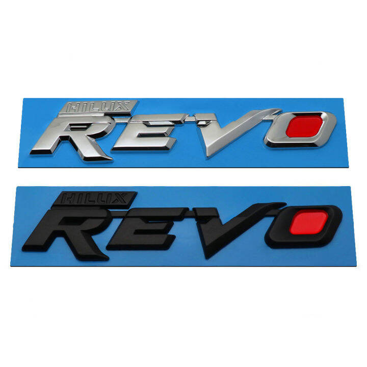 3D Stickers For TOYOTA HILUX REVO Emblem Rear Back Tail Trunk Decal ...