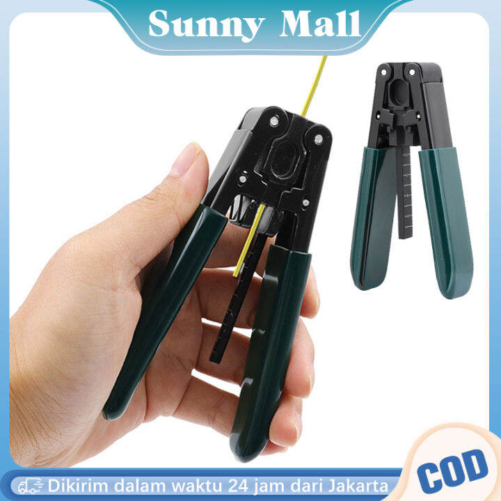 Fiber Optic Tool Stripper Tang Stripper Optic Tang Pengupas Kabel FO ...