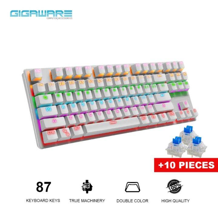 K550 Mechanical Keyboard 87Keys USB 10 pieces Outemu | Lazada PH