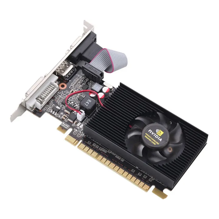 GT610 Graphics Card 1GB GDDR3 64Bit Memory Gaming Video Card 8101000MHz ...