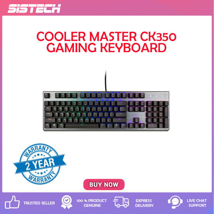 Cooler Master CK350 RGB Mechanical Gaming Keyboard | Lazada