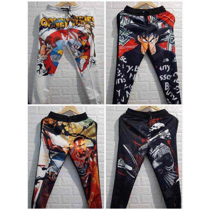 ARRIVAL Sublimation Print Track Jogger and Pants High (Looney Tunes ...
