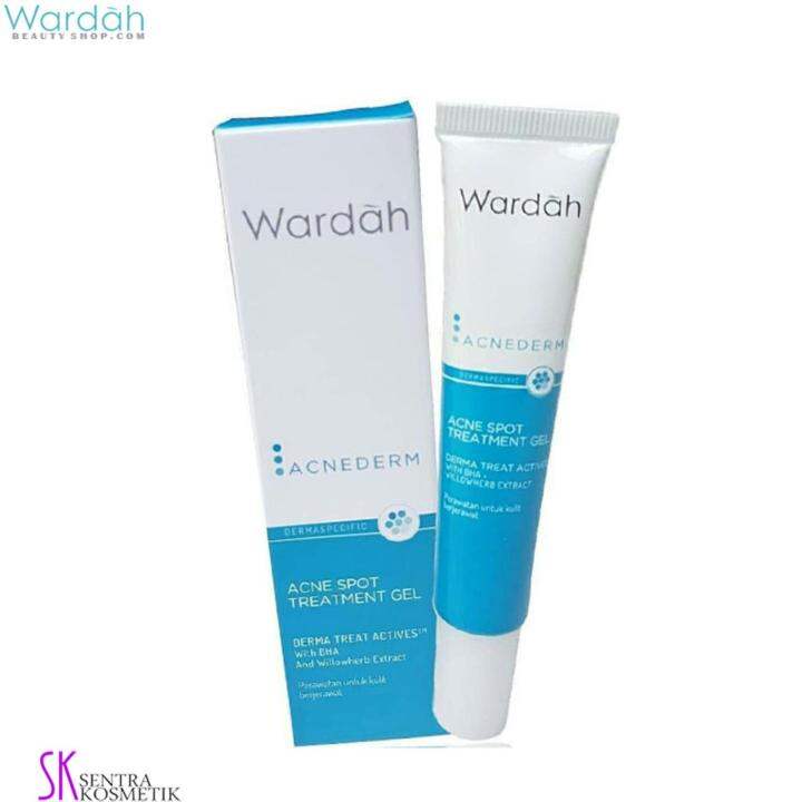 WARDAH AcneDerm Acne Spot TREATMENT GEL 15ml | Lazada Indonesia