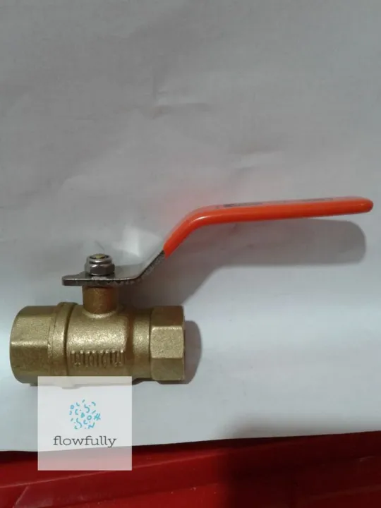 BALL VALVE KUNINGAN 1/2 inch UNNU STOP KRAN ENGKOL | Lazada Indonesia