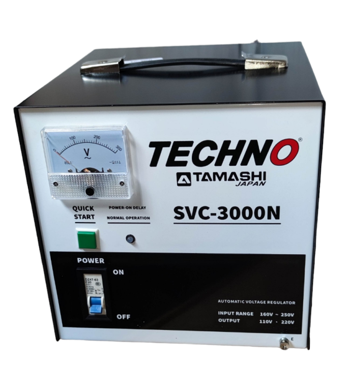3000W AVR Servo Motor 220V Input 220V/110V Output ( TECHNO) Tamashi ...