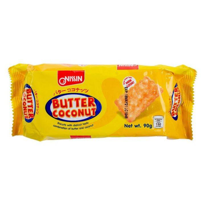 NISSIN BUTTER COCONUT 90G | Lazada PH