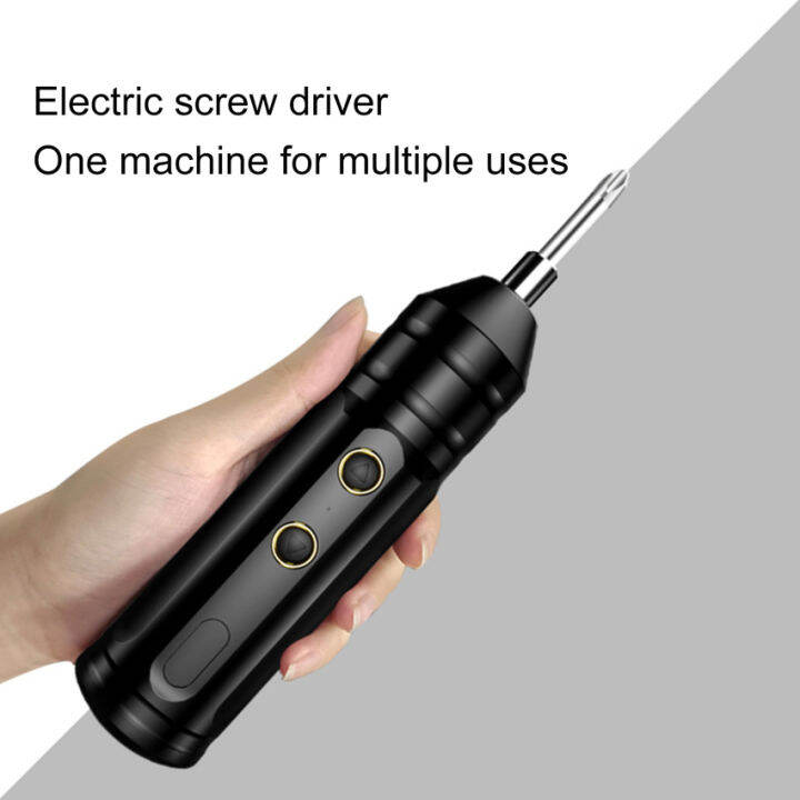 Electric Screwdriver, Rechargeable Mini Multi-Function Combination Set ...