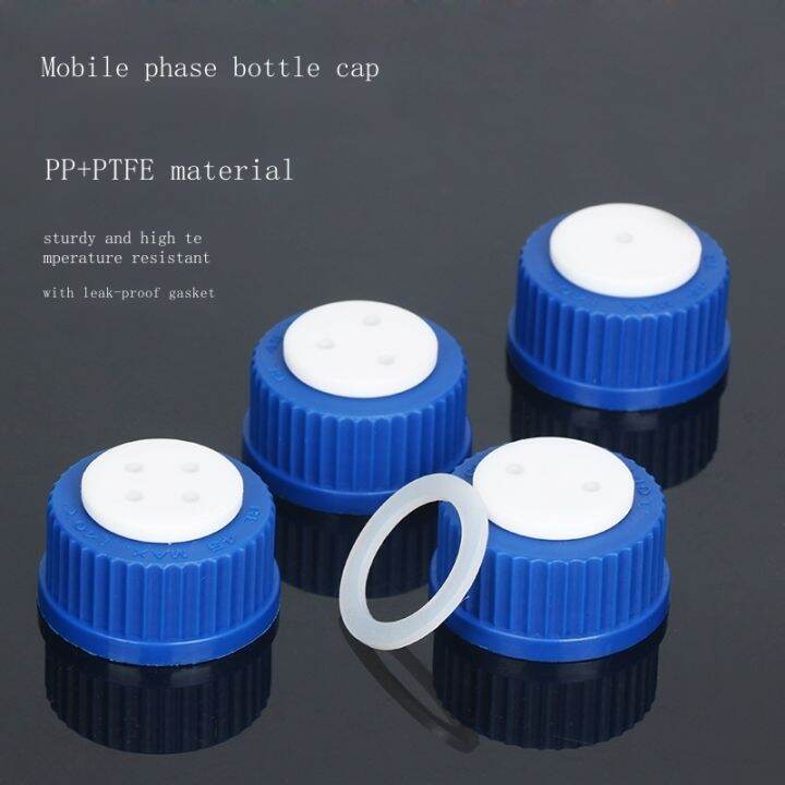 Support wholesale Liquid phase mobile phase bottle cap GL45 screw mouth ...