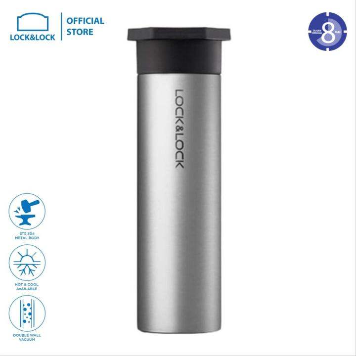 LocknLock Hot & Cool Hero Tumbler Stainless Botol Termos Tahan Panas ...