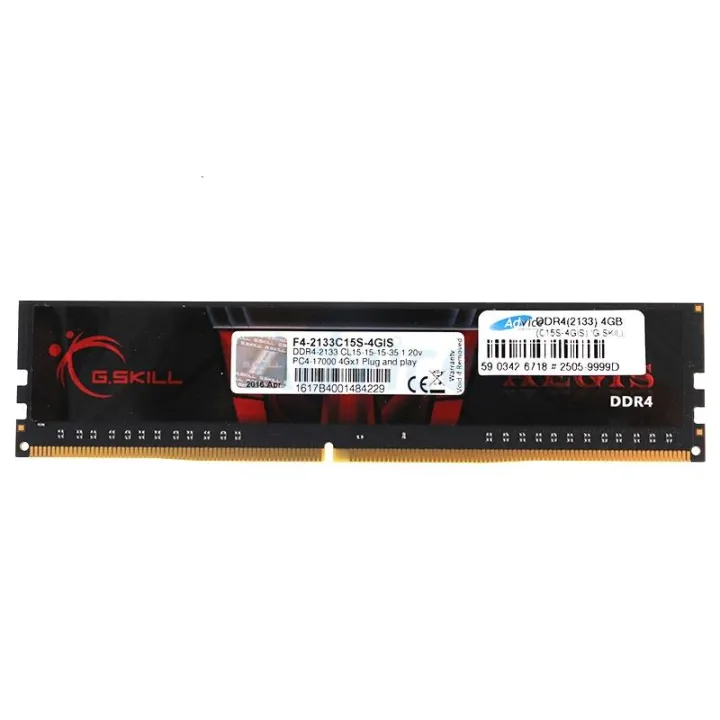 G.SKILL แรม RAM DDR4(2133) 4GB (C15S-4GIS) Aegis | Lazada.co.th