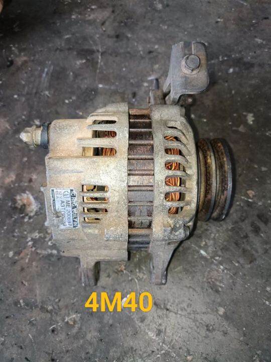 MITSUBISHI 4M40 PAJERO USED ORI ALTERNATOR DYNAMOR ORIGINAL AUTO PART ...