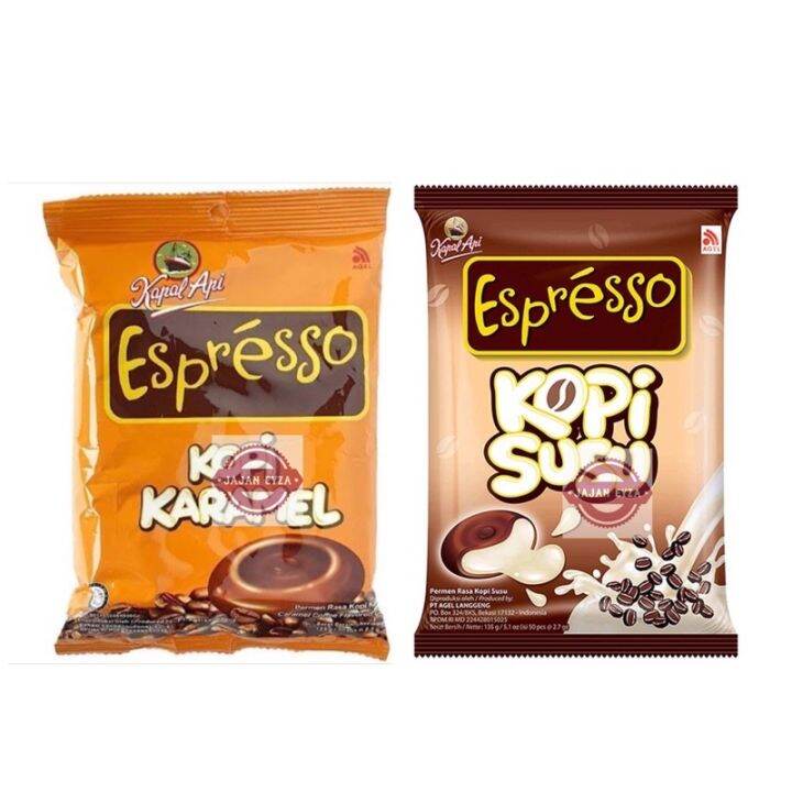 RELAXA PERMEN ESPRESSO KARAMEL ISI 50pcs PERMEN KAPAL API / KOPIKARAMEL ...