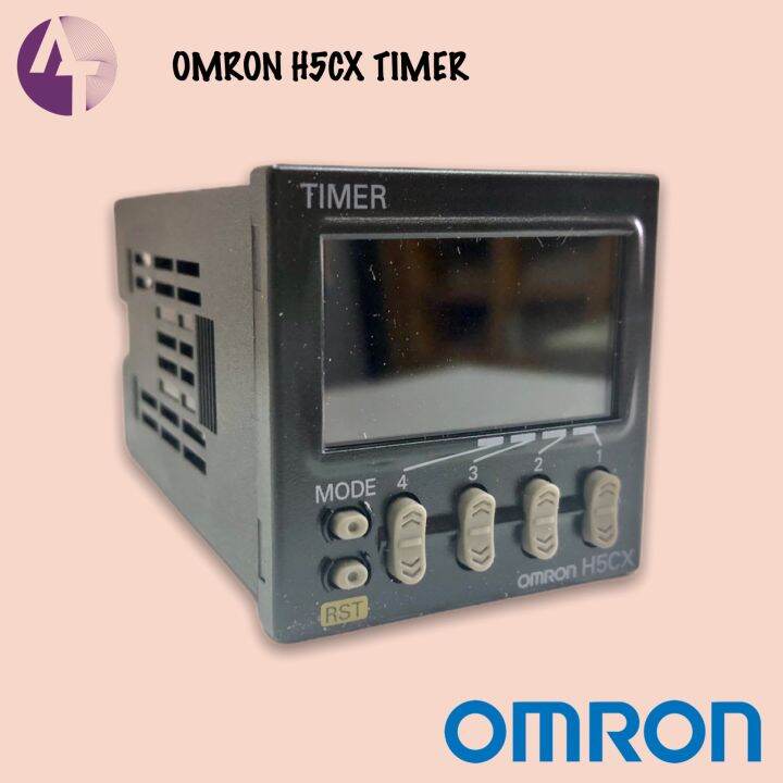 Omron Multi-function Timer Relay H5CX-A-N, 100-240VAC | Lazada