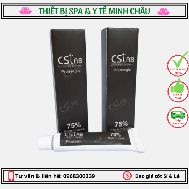 [Cực Hiệu Quả] Kem Tê Cslab 75% Hàn Quốc Chính Hãng Ủ Mày Môi Mí Dùng ...
