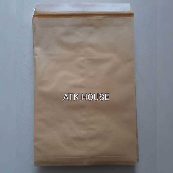Amplop Coklat Folio Seal/Map Coklat F4/Amplop Folio Coklat Lem/Envelop ...