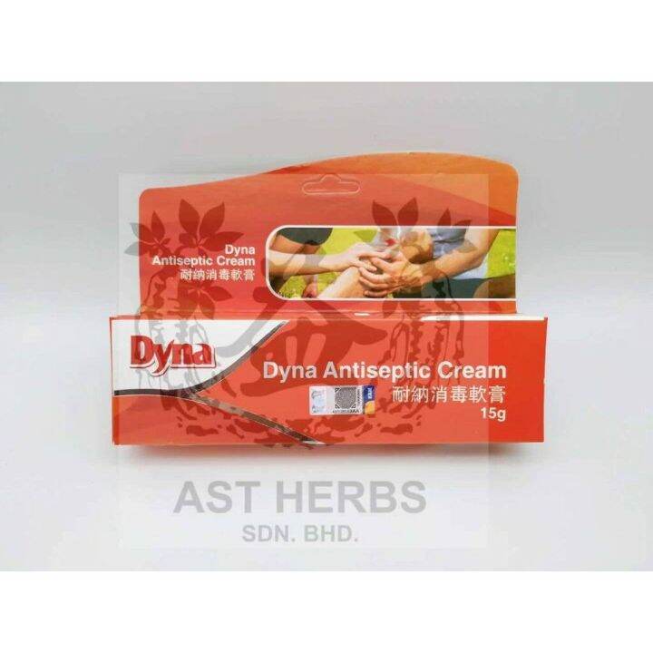 DYNA ANTISEPTIC CREAM 15G 耐拿消毒药膏 15g | Lazada