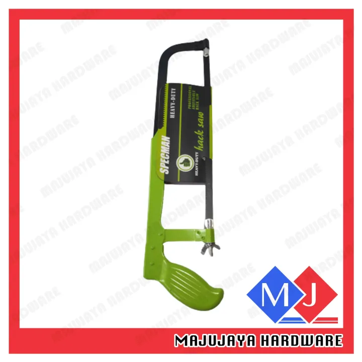 SPECMAN Heavy Duty Steel Hacksaw Frame With Saw Blade 12" (305mm ...