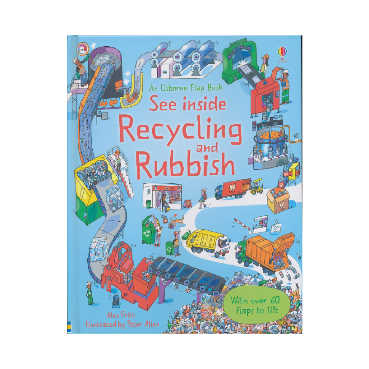 Usborne see inside recycling and garbage look inside look through ...