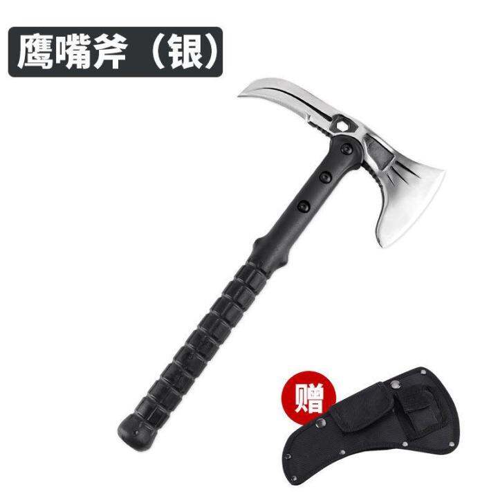 Self-defense multifunctional outdoor engineer ax camping mountain ax ...