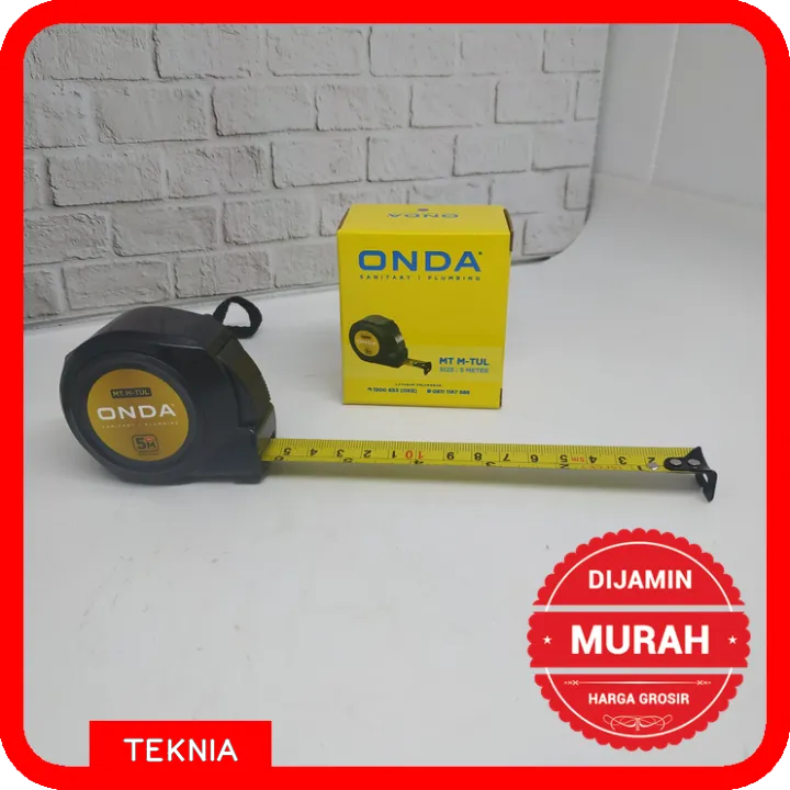 METERAN OTOMATIS ONDA 5M | Lazada Indonesia