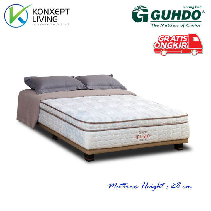 Kasur Guhdo Multibed Ruby Dream ukuran 140x200 Springbed (Hanya Kasur ...