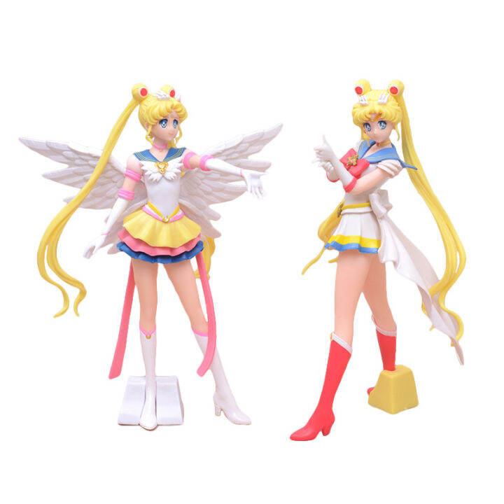Anime Girl Figure Sailor Moon Tsukino Usagi Glitter Glamours Eternal ...