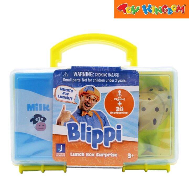 ஐ Blippi Surprise Deluxe Yellow Blind Figure Lunch Box | Lazada PH