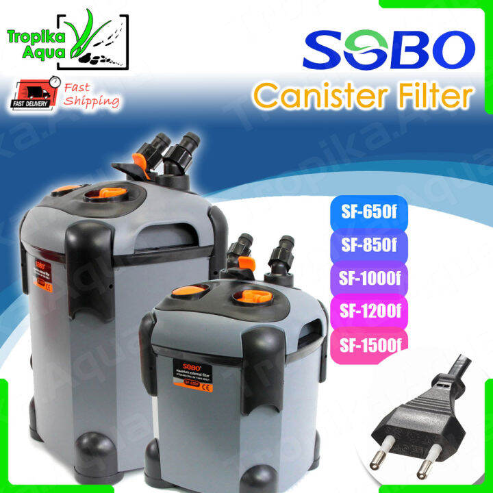 [MY Warranty] Sobo Aquarium External Canister Filter SF-650F SF-850F SF-1000F SF-1200F SF-1500F ...