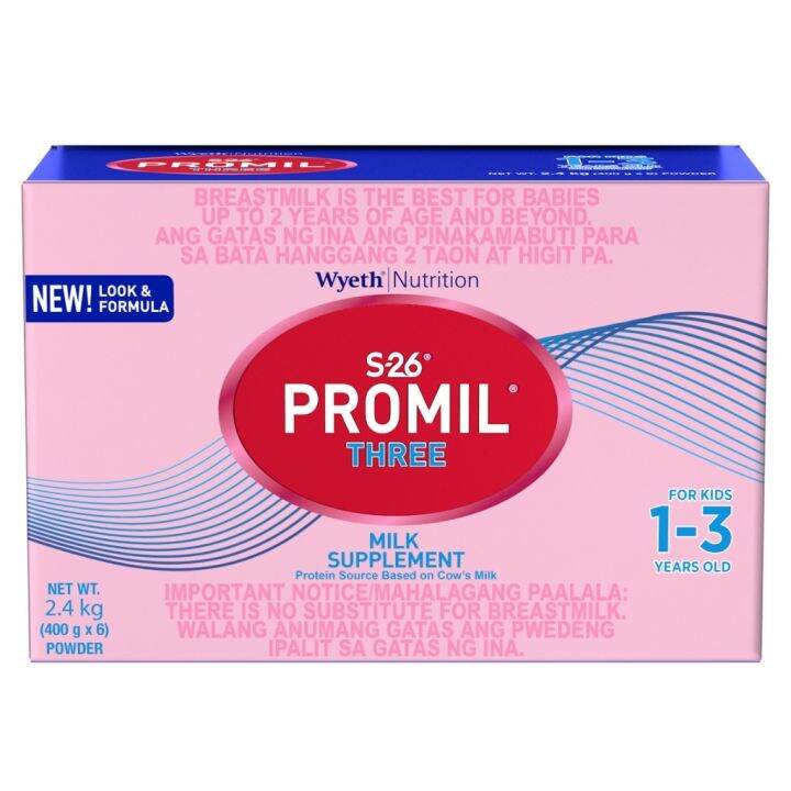 【COD】 S26 Promil Three Milk Supplement for kids 1-3 years old 2.4kg ...