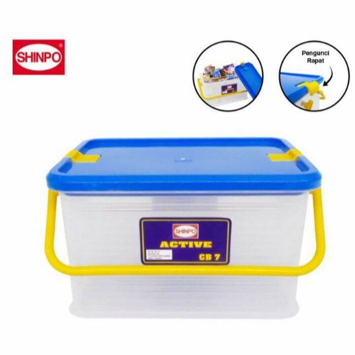 Shinpo SIP 131 Active CB7 Container Box CB 7 liter | Lazada Indonesia