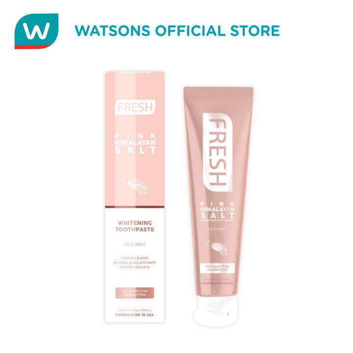 Fresh Pink Himalayan Salt Whitening Toothpaste 120ml | Lazada PH