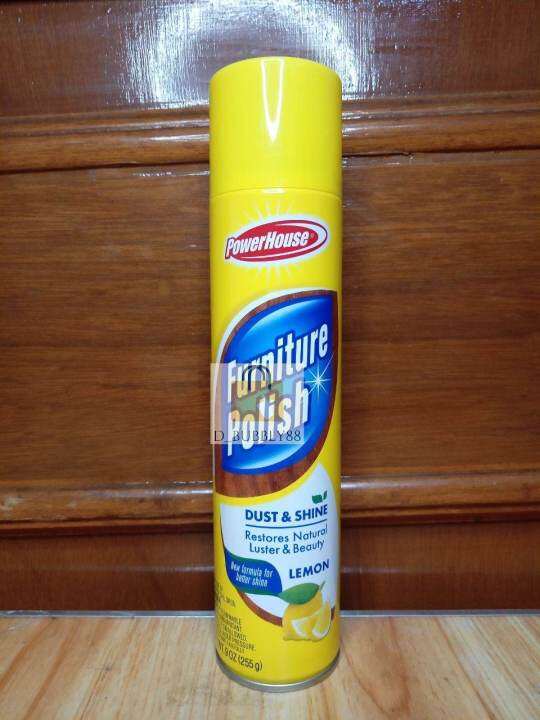 PowerHouse Furniture Polish - Lemon (255 g) | Lazada PH