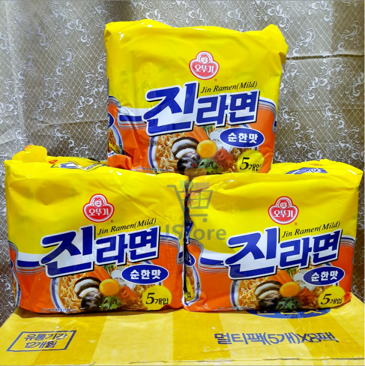 OTTOGI Jin Ramen Korean Noodles MILD Flavor | Lazada PH