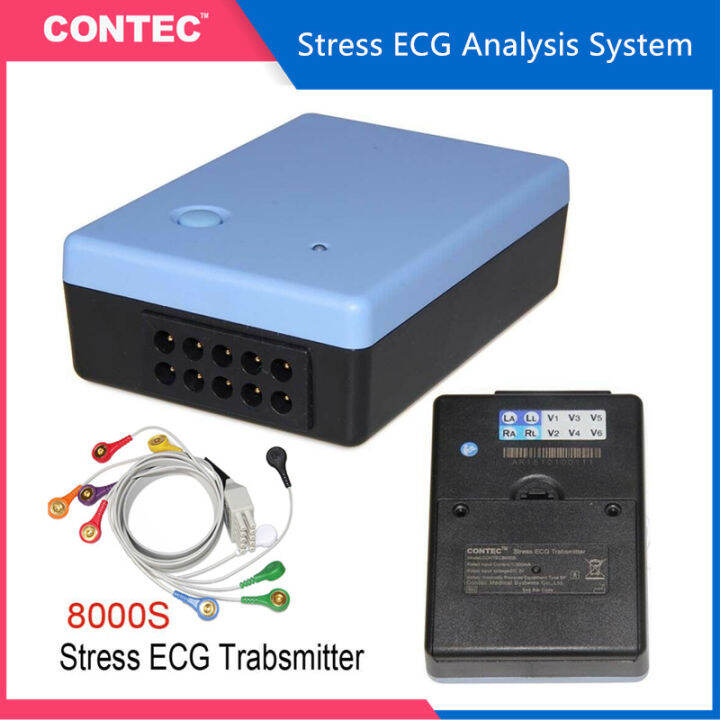 New CONTEC8000S Wireless Stress ECG/EKG Analysis System,Exercise stress ...