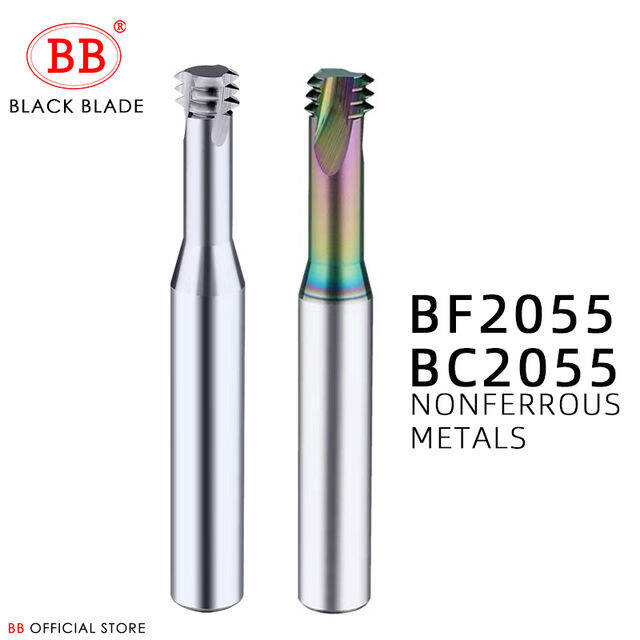 BB Thread Mill Coated Solid Carbide 3 Teeth Miniature ISO UNC UNF Pitch ... BB Thread Mill Coated Solid Carbide 3 Teeth Miniature ISO UNC UNF Pitch ...