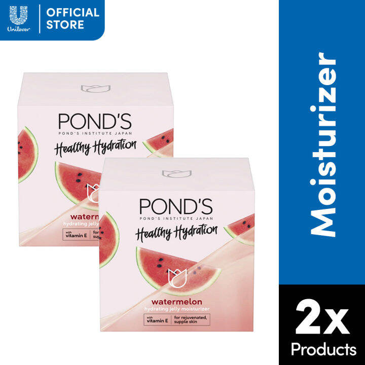 [BUNDLE OF 2] Pond's Watermelon Jelly Moisturizer with Vitamin E for ...