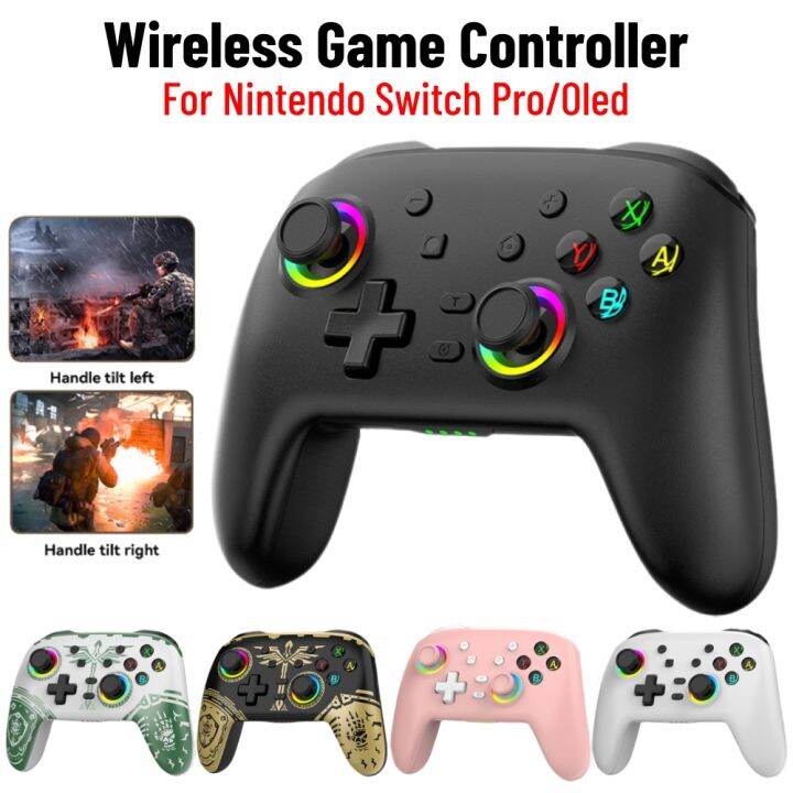 【DT】hot Controller for Pro/Oled Game Console 6-Axis Vibration Joystick ...