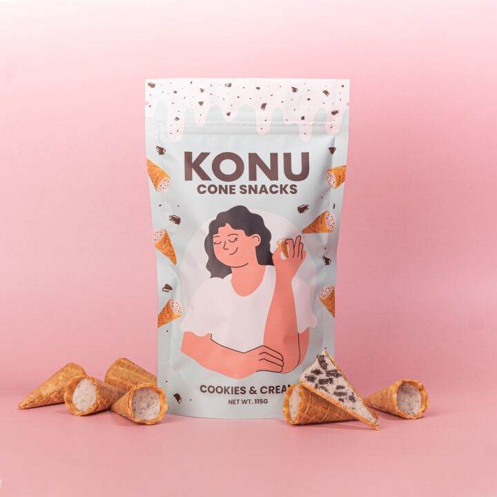 OK Konu Cone Bite Snacks Premium Flavors | Lazada PH