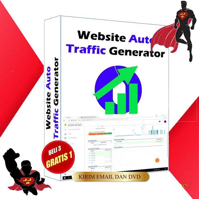 WAT Website Auto Traffic ULTIMATE Premium Pro V7.3 | Lazada Indonesia WAT Website Auto Traffic ULTIMATE Premium Pro V7.3 | Lazada Indonesia