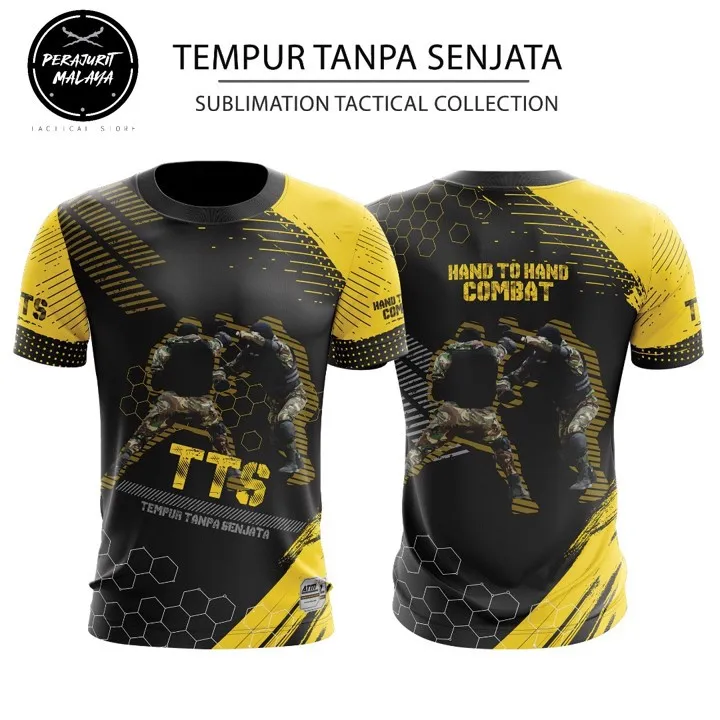 TACTICAL TSHIRT BAJU TAKTIKAL SUBLIMATION JERSEY INNER TTS | Lazada