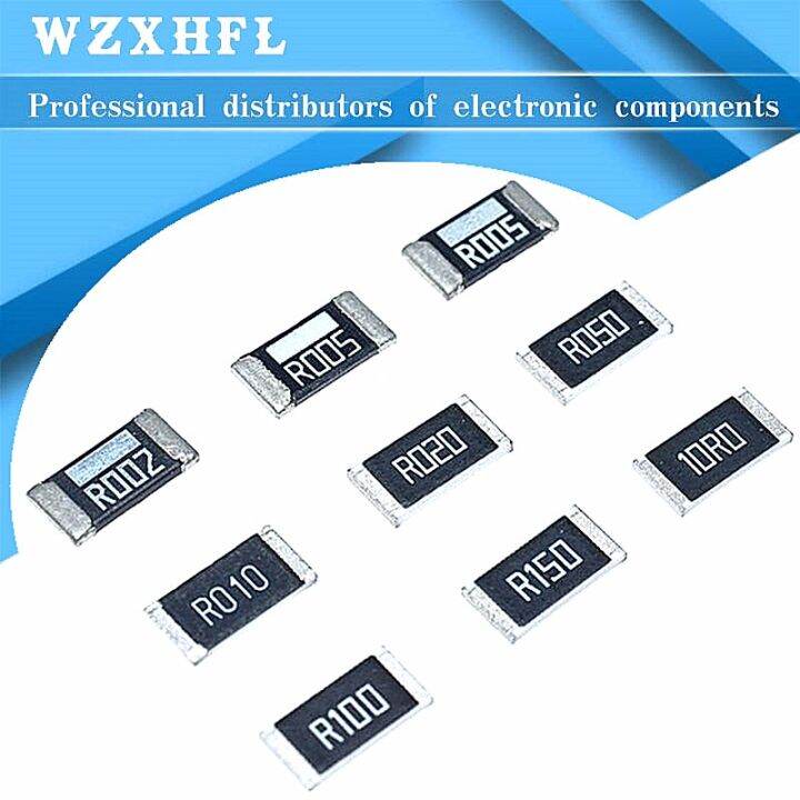 50PCS/LOT 2512 SMD Chip Resistor 5 0R-1M R001 R010 R100 R020 1R 10R 100R 1K 10K 100K 1M ohm ...