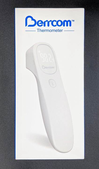 BERRCOM FOREHEAD DIGITAL THERMOMETER | Lazada