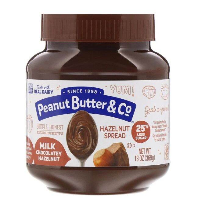 [PRE-ORDER] PEANUT BUTTER & CO. HAZELNUT SPREAD MILK CHOCOLATEY ...