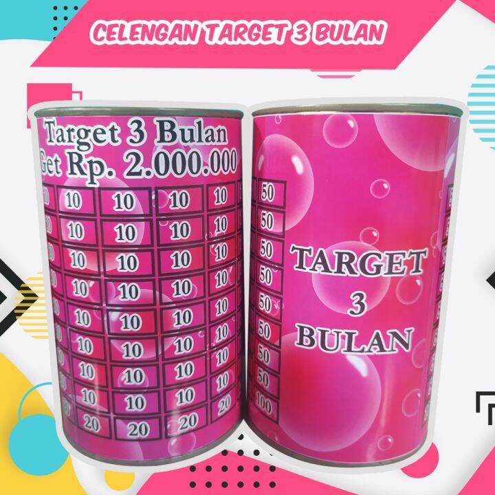 Ryani - NEW Celengan Challenge 3 Bulan Tabungan Challenge Target ...