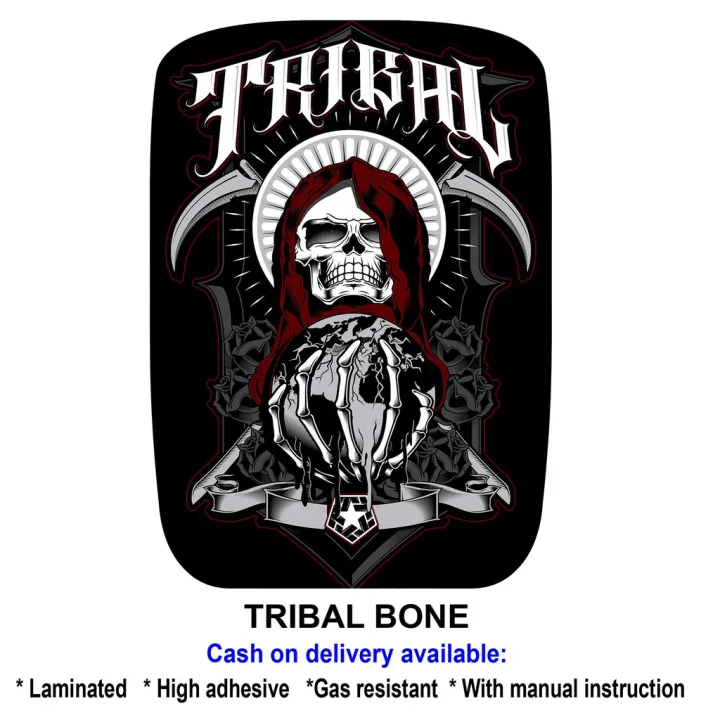 SUZUKI SMASH GAS TANK STICKER TRIBE BONE ej cycle | Lazada PH