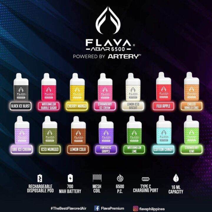 Vape LEGIT Artery X Flava 6500P | Lazada PH