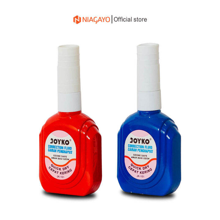 Tipe X Joyko Correction Fluid Cairan Penghapus JK 101 Cepat Kering tipe x | Lazada Indonesia